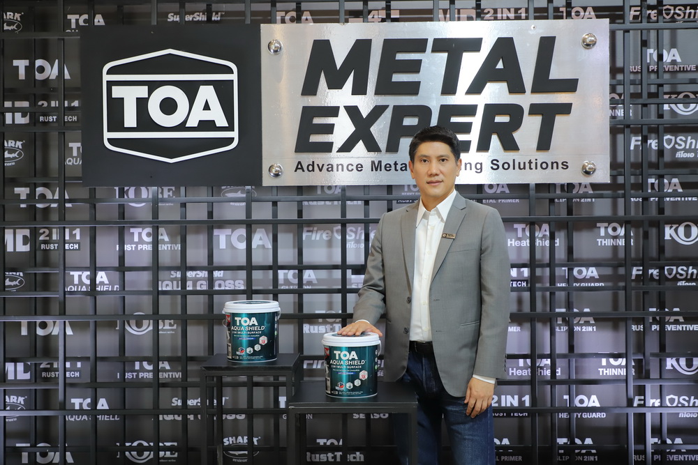 TOA เปิดตัว TOA Metal Expert ชูความเป็นผู้นำสีงานเหล็กคุณภาพสูงครบวงจร ...