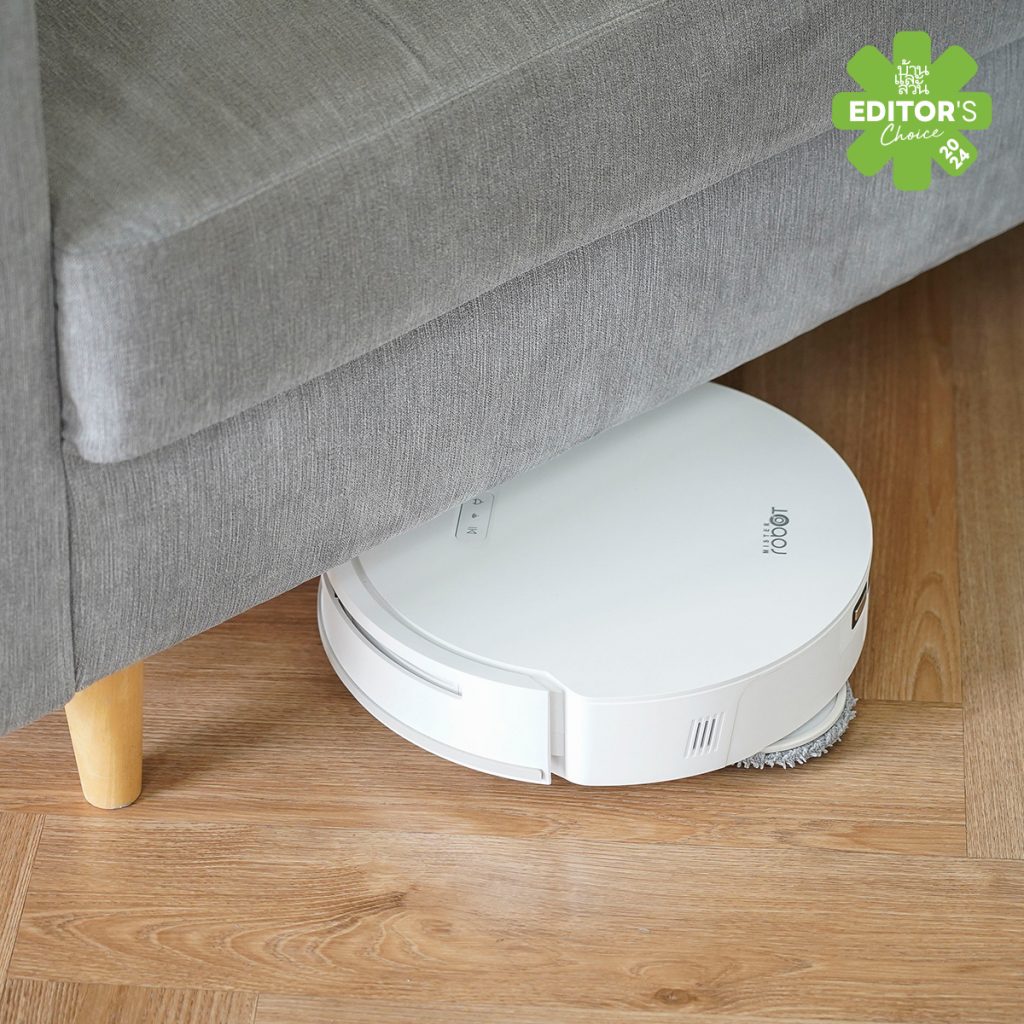 หุ่นยนต์ดูดฝุ่น Mister Robot รุ่น Perfect Clean Slim - บ้านและสวน