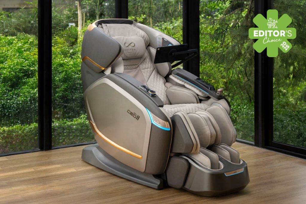 ผ่อนคลายได้ทุกเวลากับเทคโนโลยีนวดอัจฉริยะ จาก RESTER CEO GEN 2