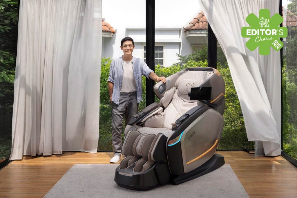 ผ่อนคลายได้ทุกเวลากับเทคโนโลยีนวดอัจฉริยะ จาก RESTER CEO GEN 2